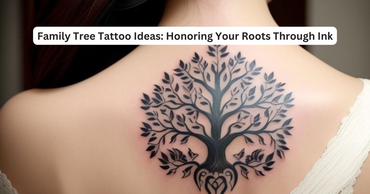 Family Tree Tattoo Ideas: Honoring Your Roots Through Ink - Tat Vibe