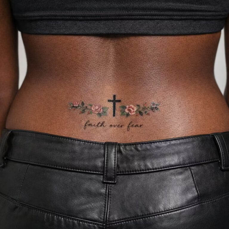 23 Tramp Stamp Tattoos Designed to Be Seen and Remembered - Tat Vibe